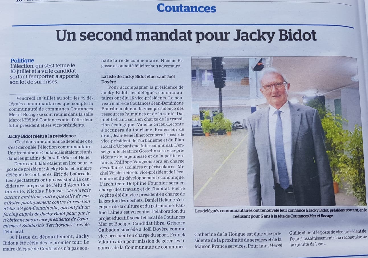Elections à la CMB : Agon-Coutainville contre Agon-Coutainville ... Elections à la CMB : Agon-Coutainville contre Agon-Coutainville ...
